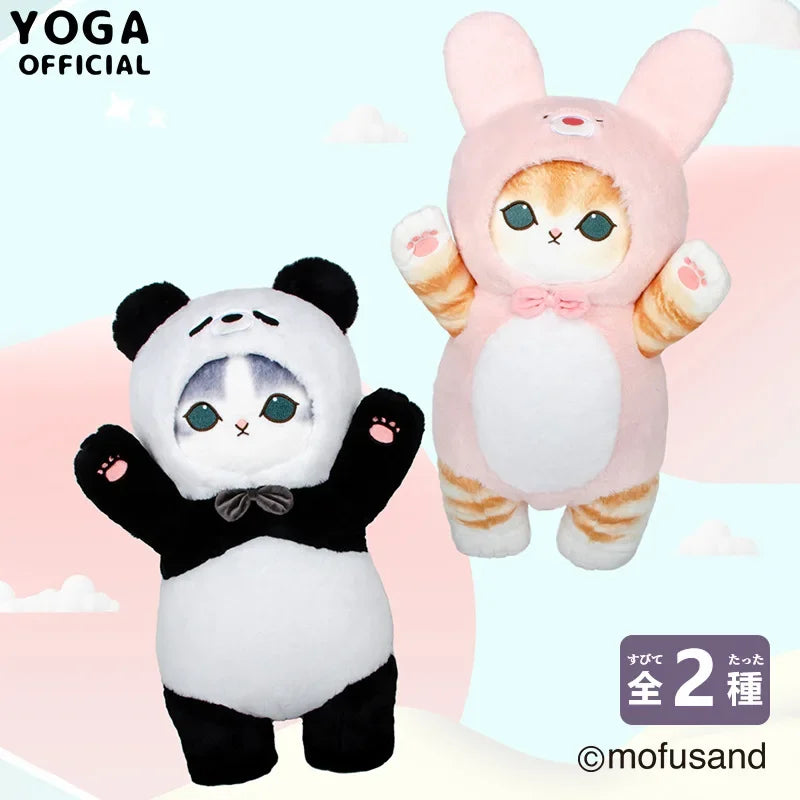 Original Mofusand Shark Cat Cos Series Plush Panda Rabbit – LoveJojo